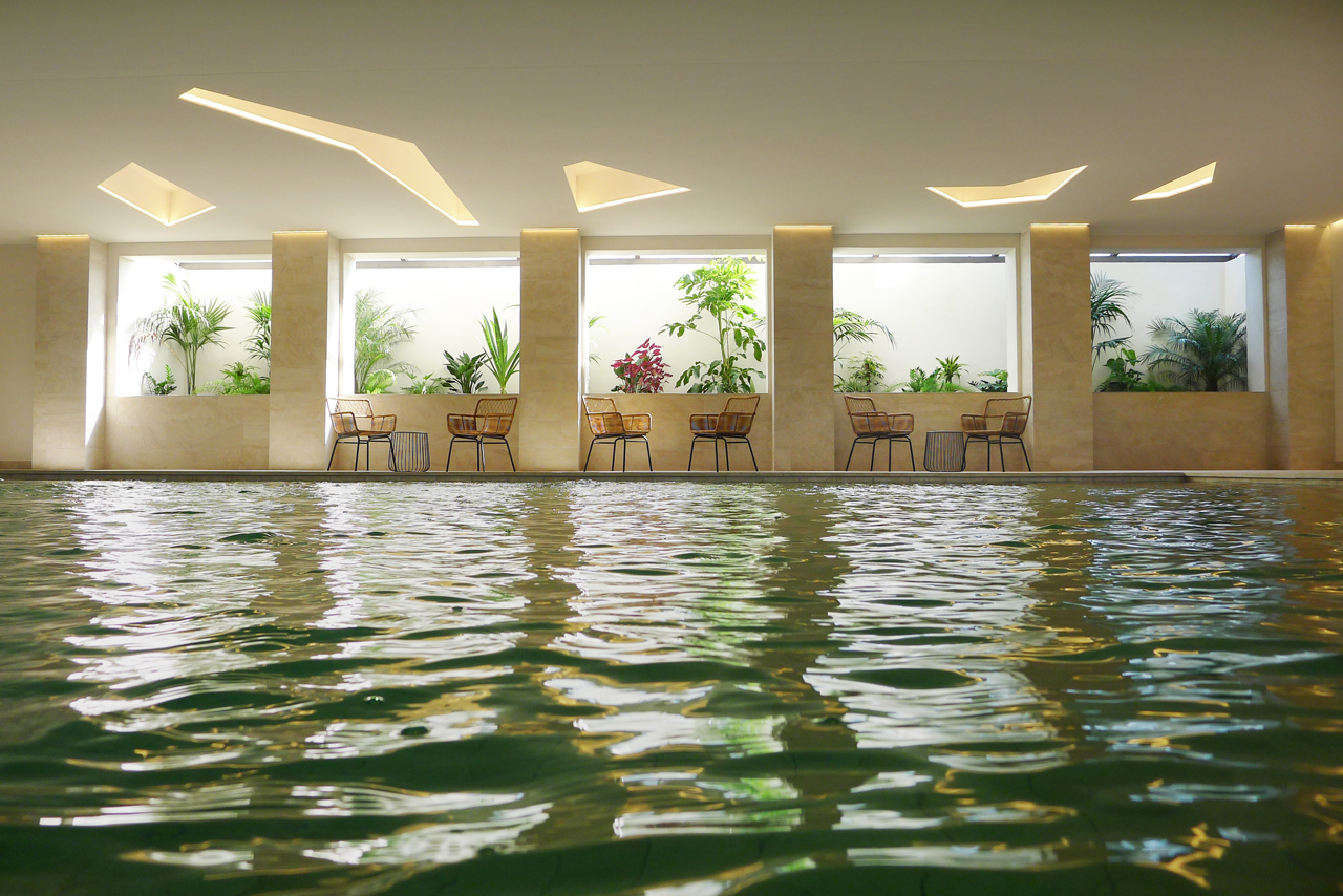 Rénovation et agrandissement du Spa de l'hôtel Helios | T3 Architecture
